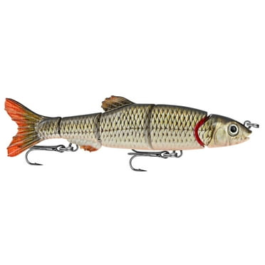 Matzuo 5-Section Jointed Doragon Minnow Fish Bait Lure - 6 Inch - Perch ...