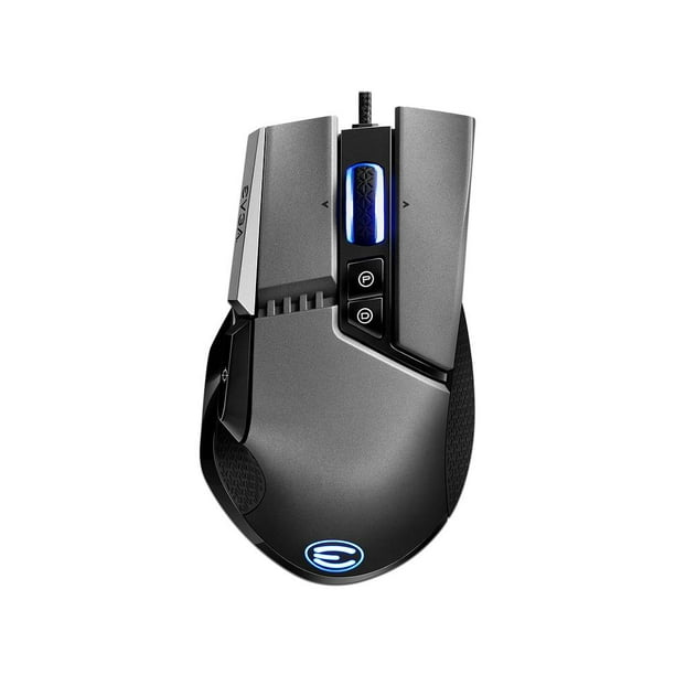 Mouse Gamer EVGA X17, hasta 16000 dpi, 10 botones, RGB. Color Gris ...