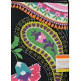 your zone Accent Nylon Rug, Black Paisley, 2'7" x 3'8" - Walmart.com