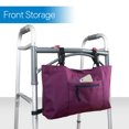 RMS Walker Bag with Soft Cooler - Wine, Rollator Accessory, Travel ...