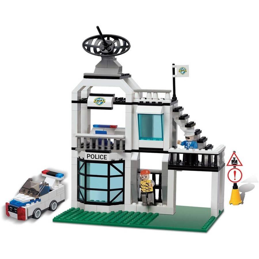BRICTEK Police Small Police Station - Walmart.com - Walmart.com