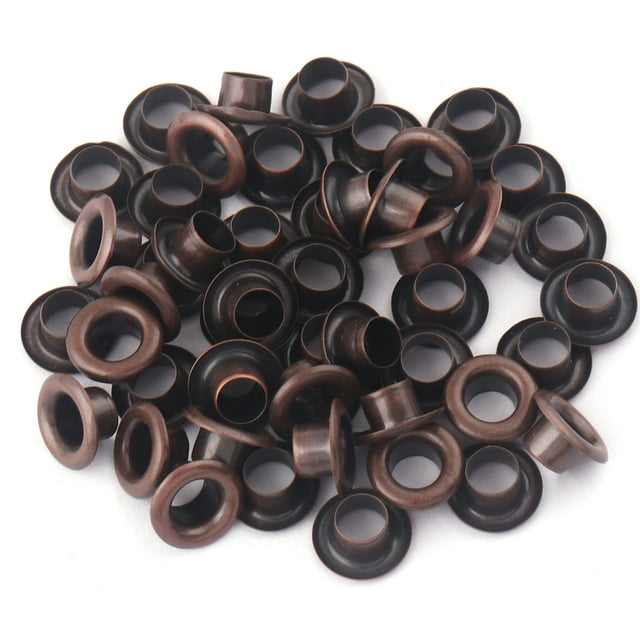 Round Eyelets Grommets Eyelet Rivets Metal Grommets for Leather Fabric ...