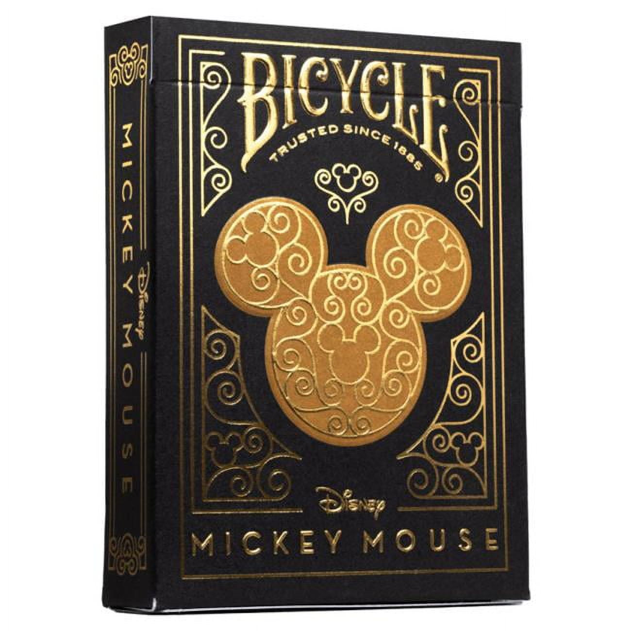 Click here for Bicycle Jkr10038680 Black & Gold Mickey Playing Ca... prices