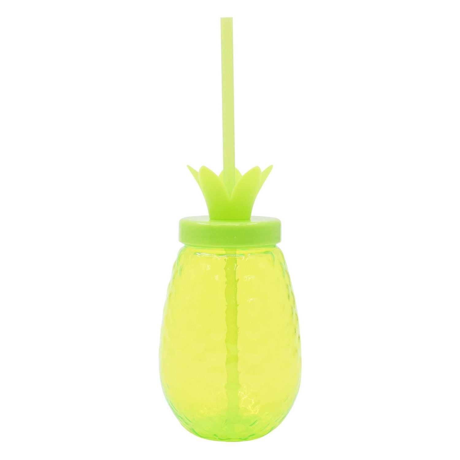Click here for Mainstays Pineapple Green Plastic Tumbler With Str... prices