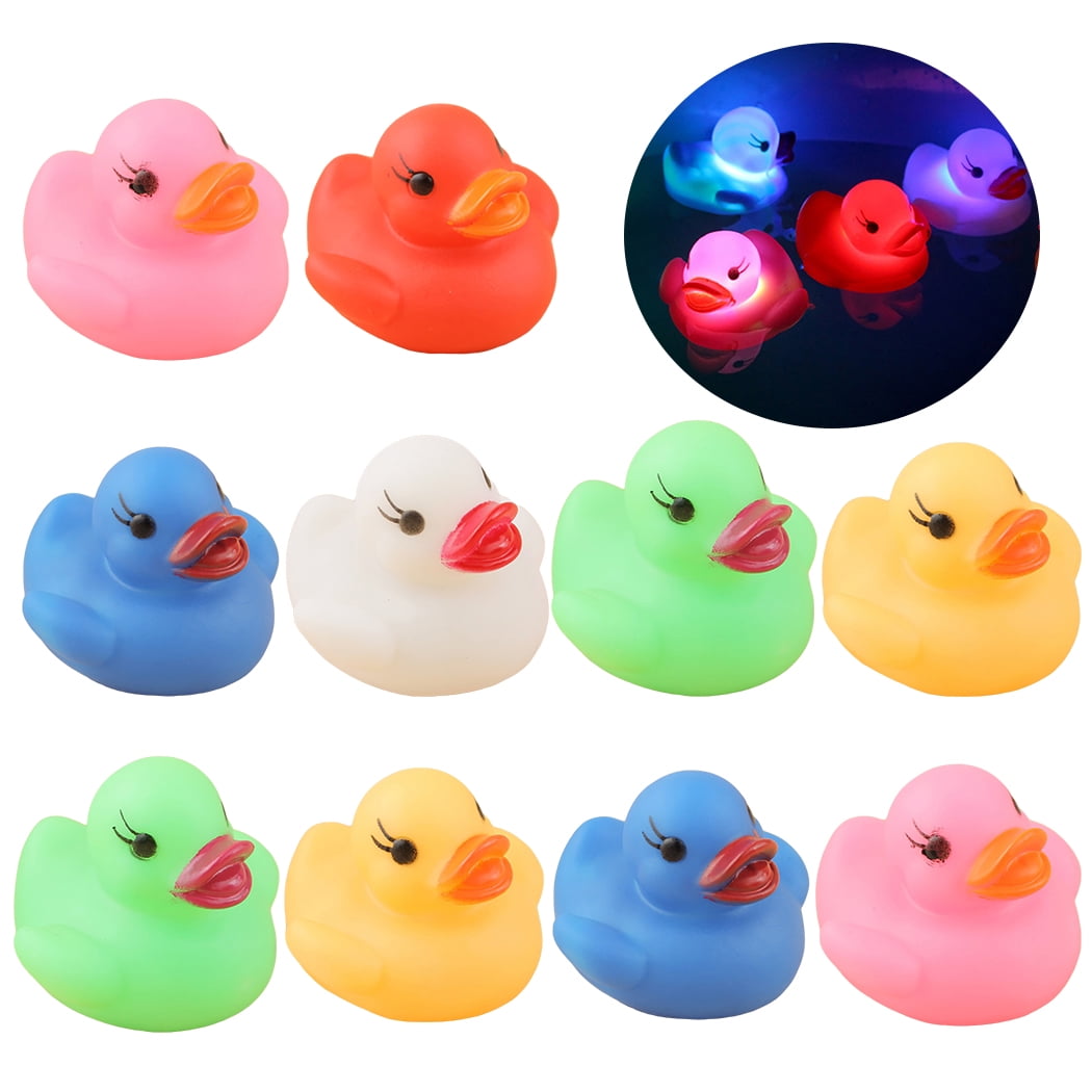 Click here for Nobrand 10pcs Bath Toy Lovely Duck Sensor Led Show... prices