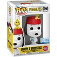 Peanuts Snoopy Woodstock Flocked Funko Pop! Vinyl Figure #2096 ...