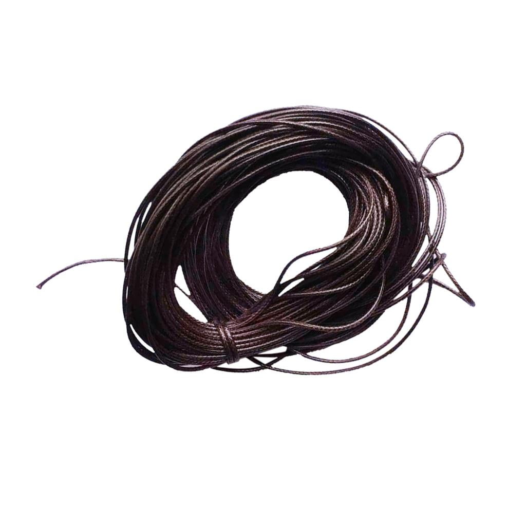 10m 1mm WAXED CORD Nylon String Thread Rope Thread For DIY Jewelry ...