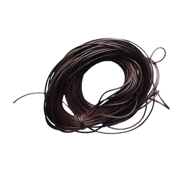 10m 1mm WAXED CORD Nylon String Thread Rope Thread For DIY Jewelry ...