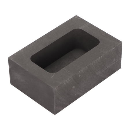 Rectangular Graphite Ingot , Thermal Stability Impact Resistant ...