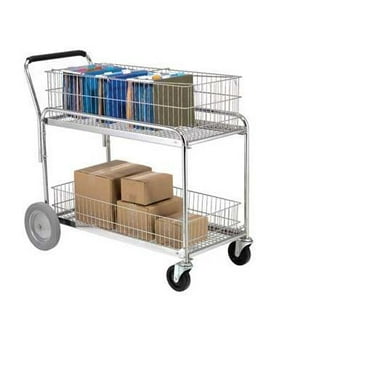 Safco 36"W Wire File Cart - Walmart.com