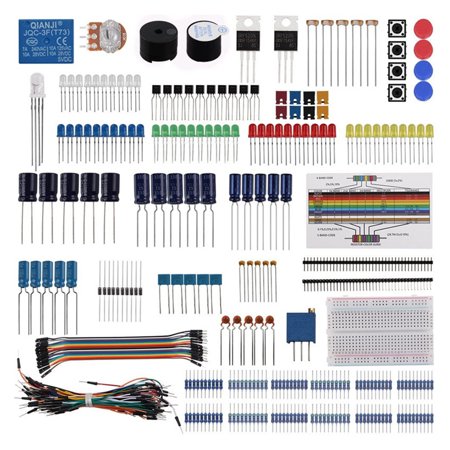 Diy Electronic Component Base Fun Kit For Arduino Raspberry Pi Bundle ...
