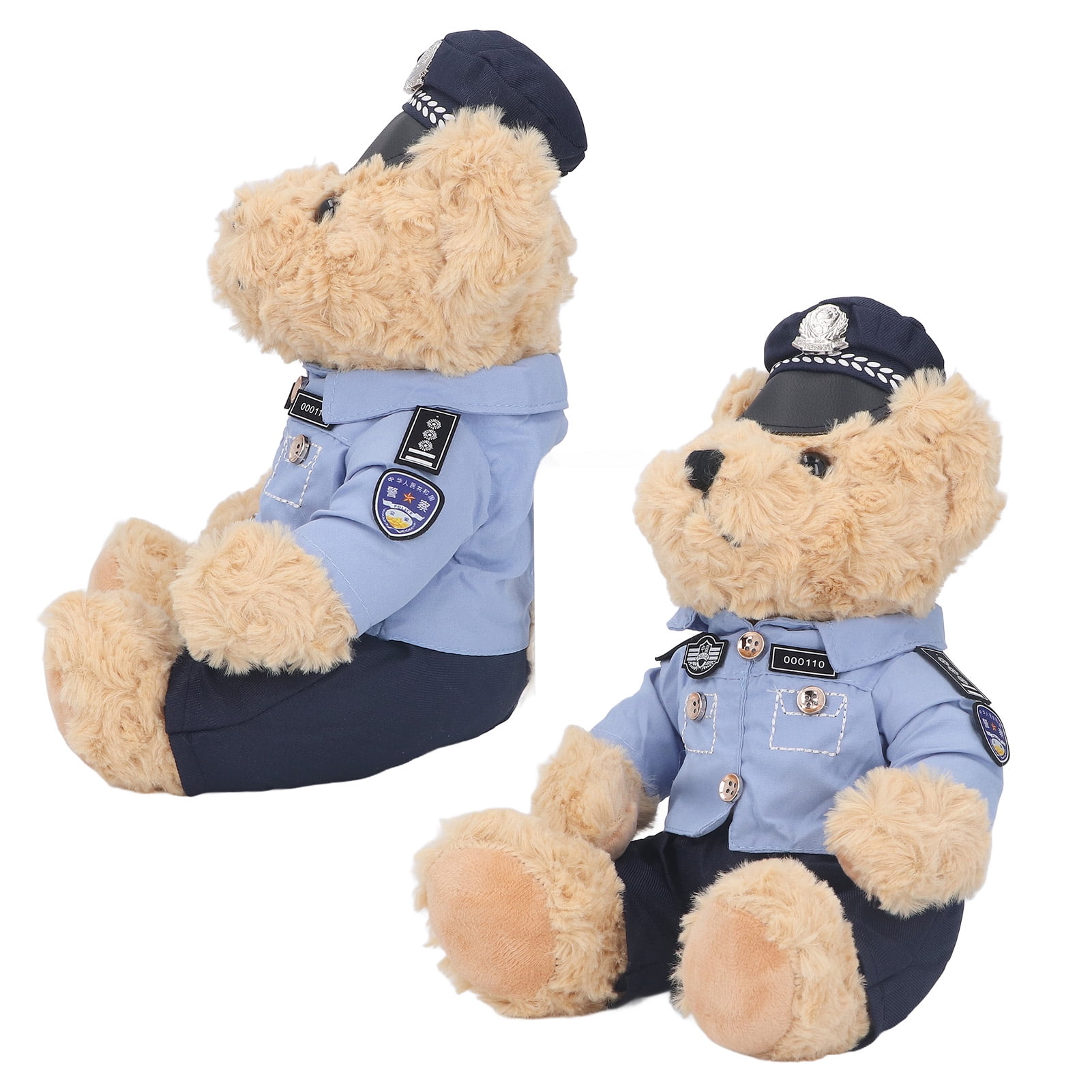Click here for Loewten Officer Plush Bear Toy  Cartoon Stuffed Fu... prices