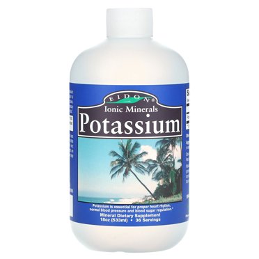 Nature Made High Potency Potassium Gluconate 550mg Supplements, 100 ...