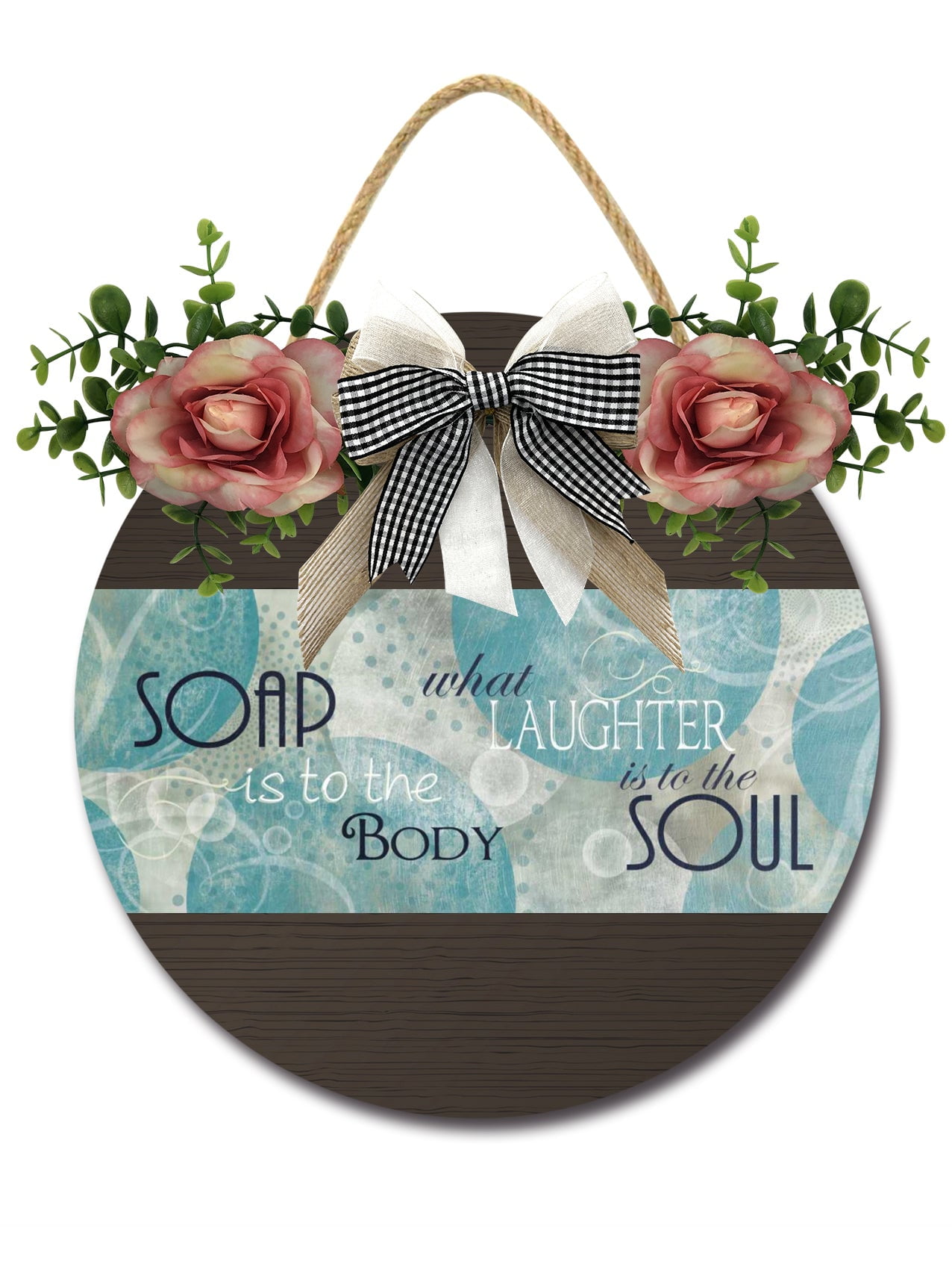 Eveokoki Bubble Bath Signs for Bathroom Decor- Modern Farmhouse ...