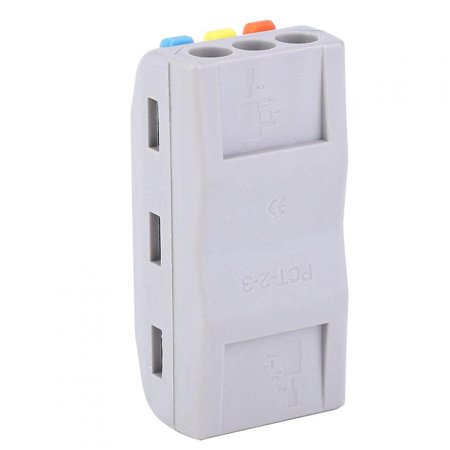 FLAMEEN Terminal Block,Electric Cable Connector,50PCS 11~28AWG PCT-2-3 ...