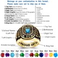 Bhavani Gems CLASS RING Women's Class Ring Birthstone Ring Fully ...