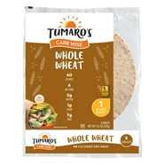 Tumaro's 8-inch Premium White Carb Wise Wraps - Case Of 6 - 8 Ct ...