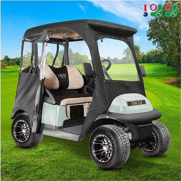 Covered Living Golf Cart Sun Shade Cover for 4 Seater Golf Cart Roof up ...