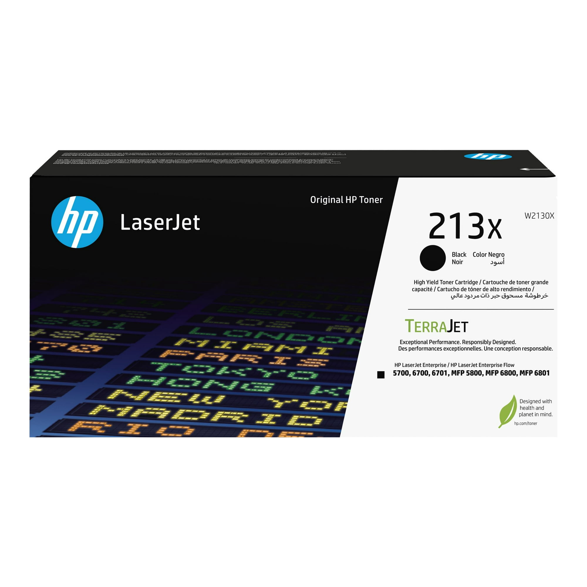 Click here for HP 213X TerraJet High Yield LaserJet Toner Cartrid... prices
