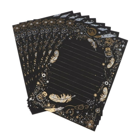 Invitation Writing Letter Paper Greeting with Lines Black | Walmart Canada