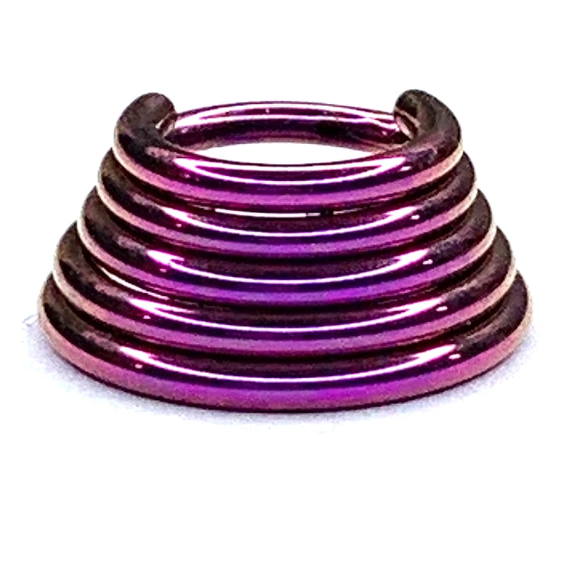 Hinged Hoop Titanium Body Jewelry from Body Jewelry International ...