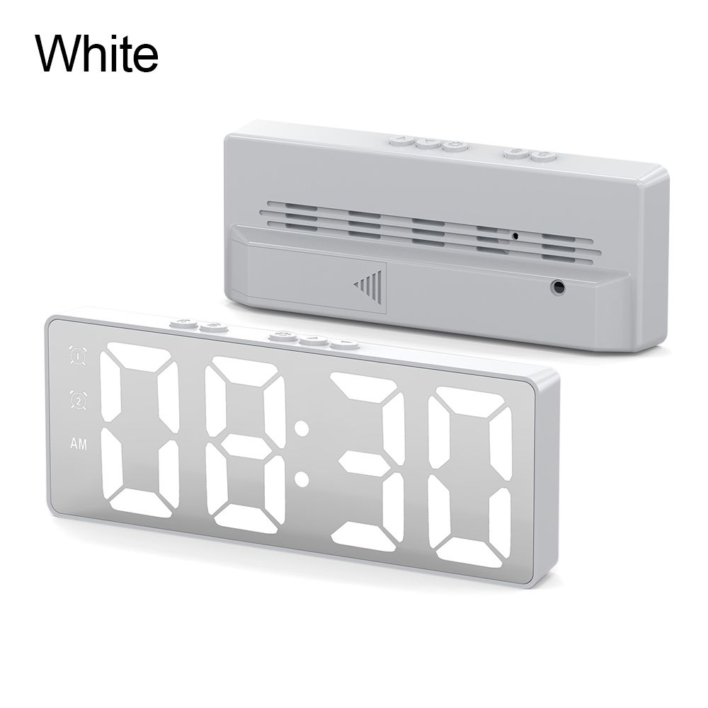 Bedside Table Temperature Calendar Number Clock Backlight Large Number ...