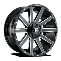 Fuel 1PC Aluminum Rim D616 CONTRA 22X10in Matte Black Milled Finish ...