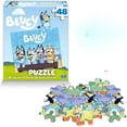 Bluey Premier Brain Teaser Bed Puzzles for Kids, Elementary Age - 48 ...