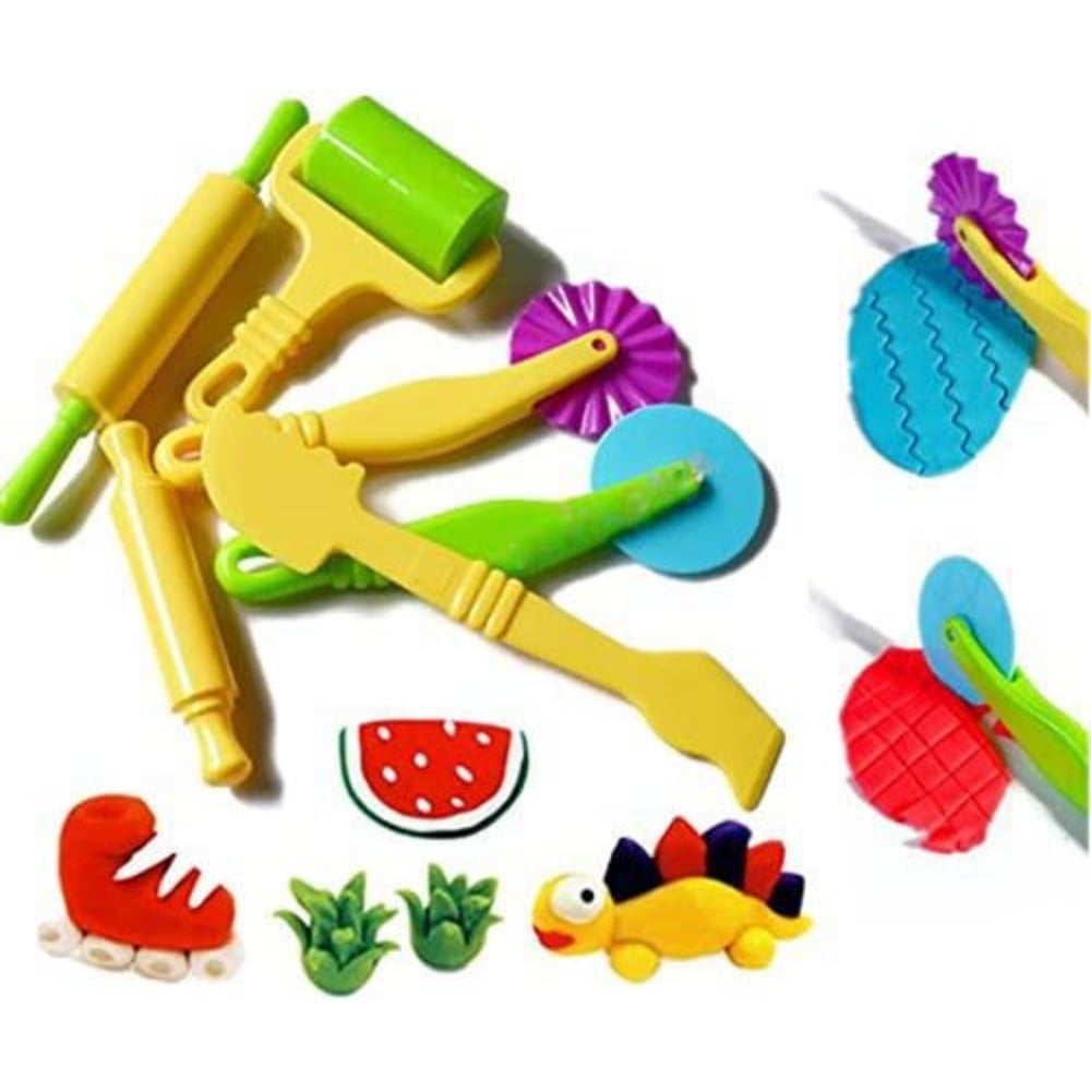 Children's handmade clay tools plastic roller color clay plasticine ...