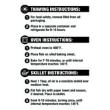 Great Value Wild Caught Pacific Whiting Fillets 2 lb Skinless Boneless ...