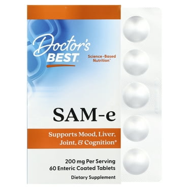 Nature Made SAM-e Complete Tablets, 400 mg, Mood & Joint Health, Detox ...