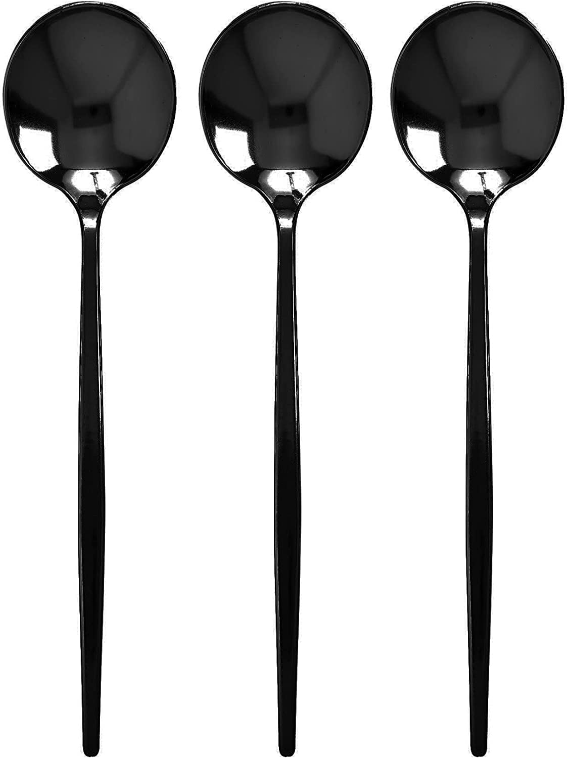 Elegant Disposable Black Silverware Set, Disposable Plastic Cutlery Set ...