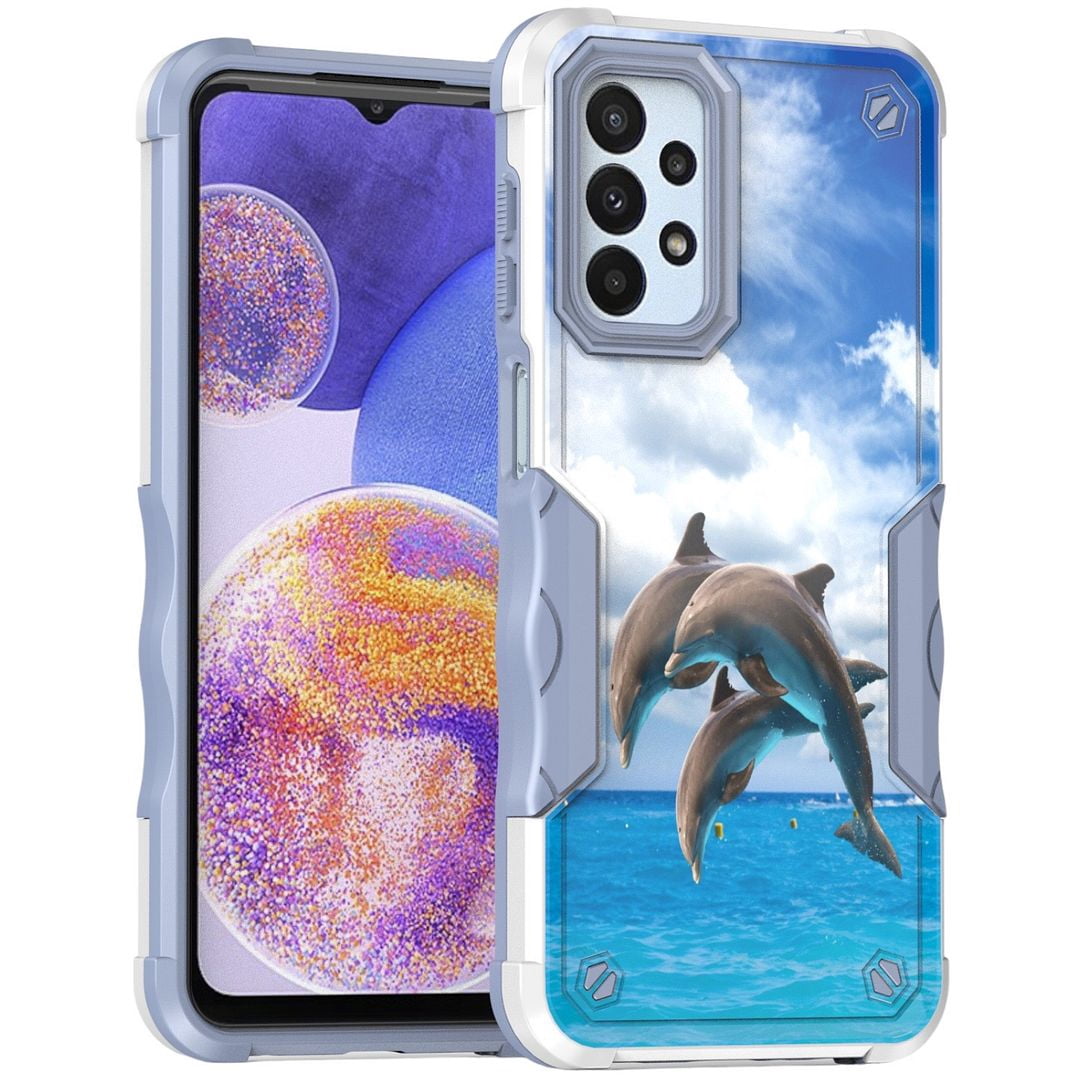 Cass Creations Case Compatible for Samsung Galaxy A23 5G, Hybrid ...