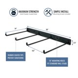 StoreYourBoard Steel Folding Chair Storage Rack, Wall Mount Garage ...