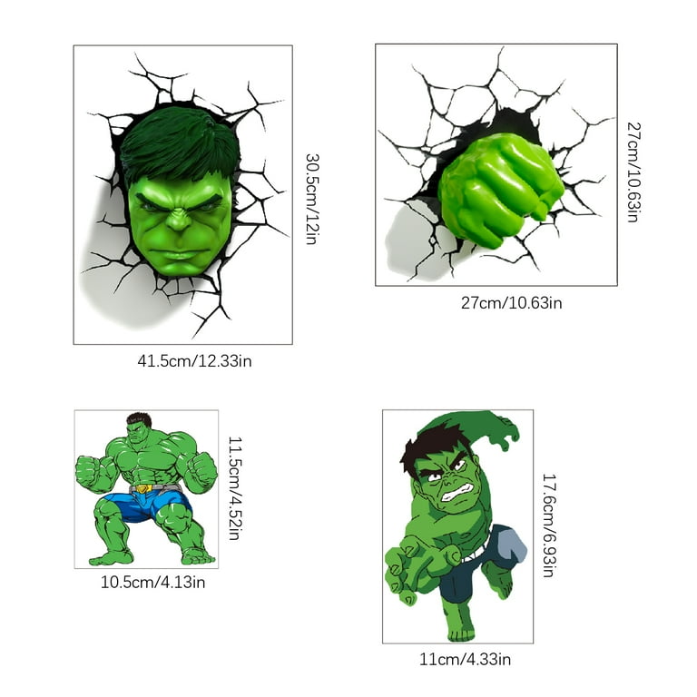 Hulk Breaking Through Wall