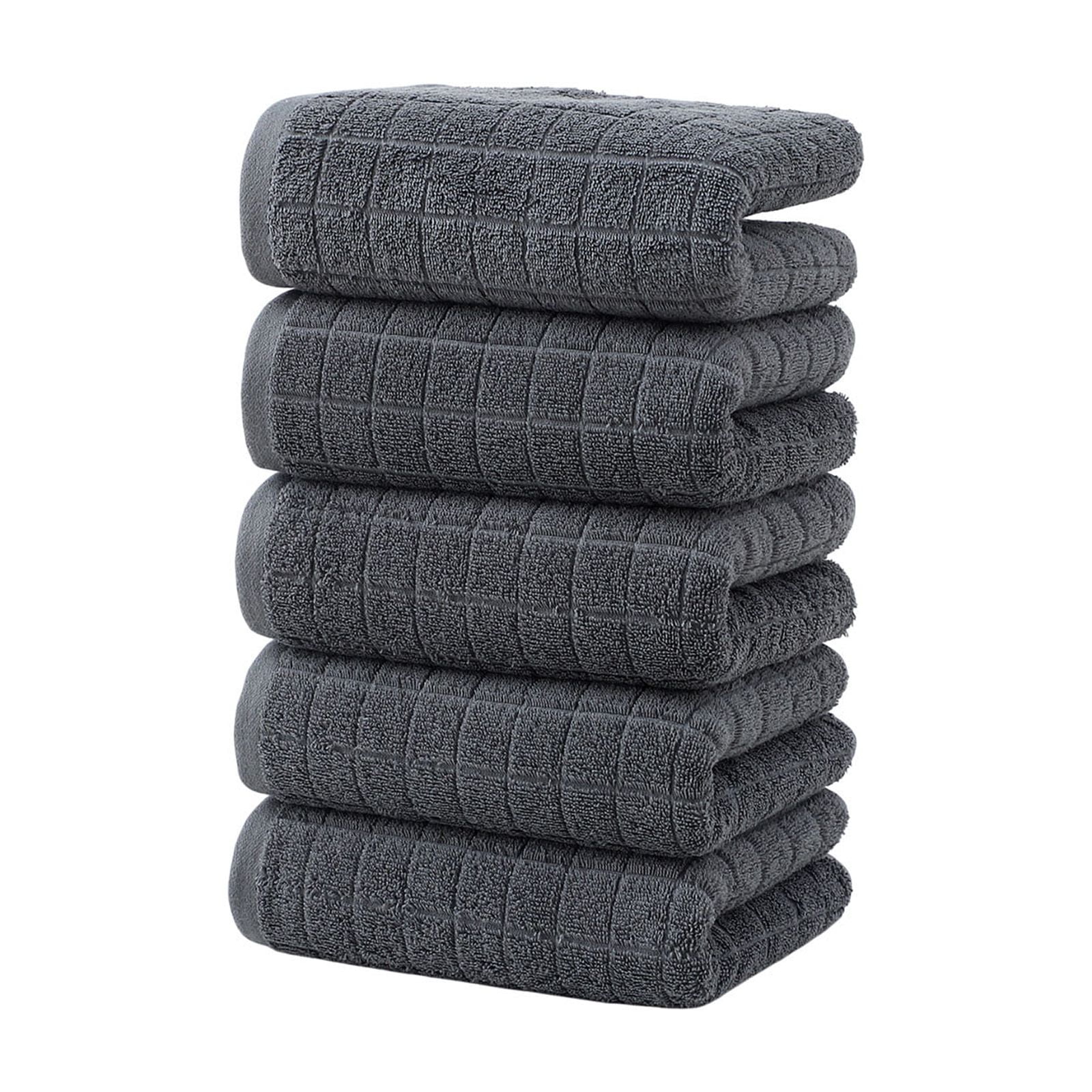 Click here for Avdolw Premium Cotton Bath Towel Set - 5pc Multi-C... prices