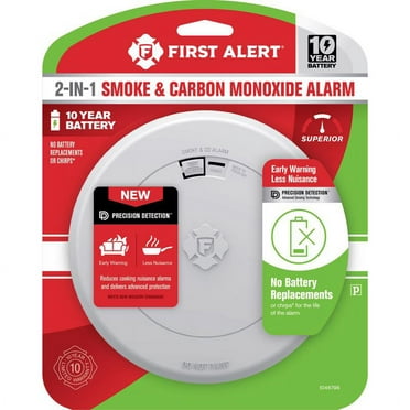 First Alert SCO500B Wireless Interconnected Photoelectric Smoke and ...