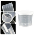 Medicine Medication Plastic Measure Guided Measuring Cup 20/30ml Pot ...
