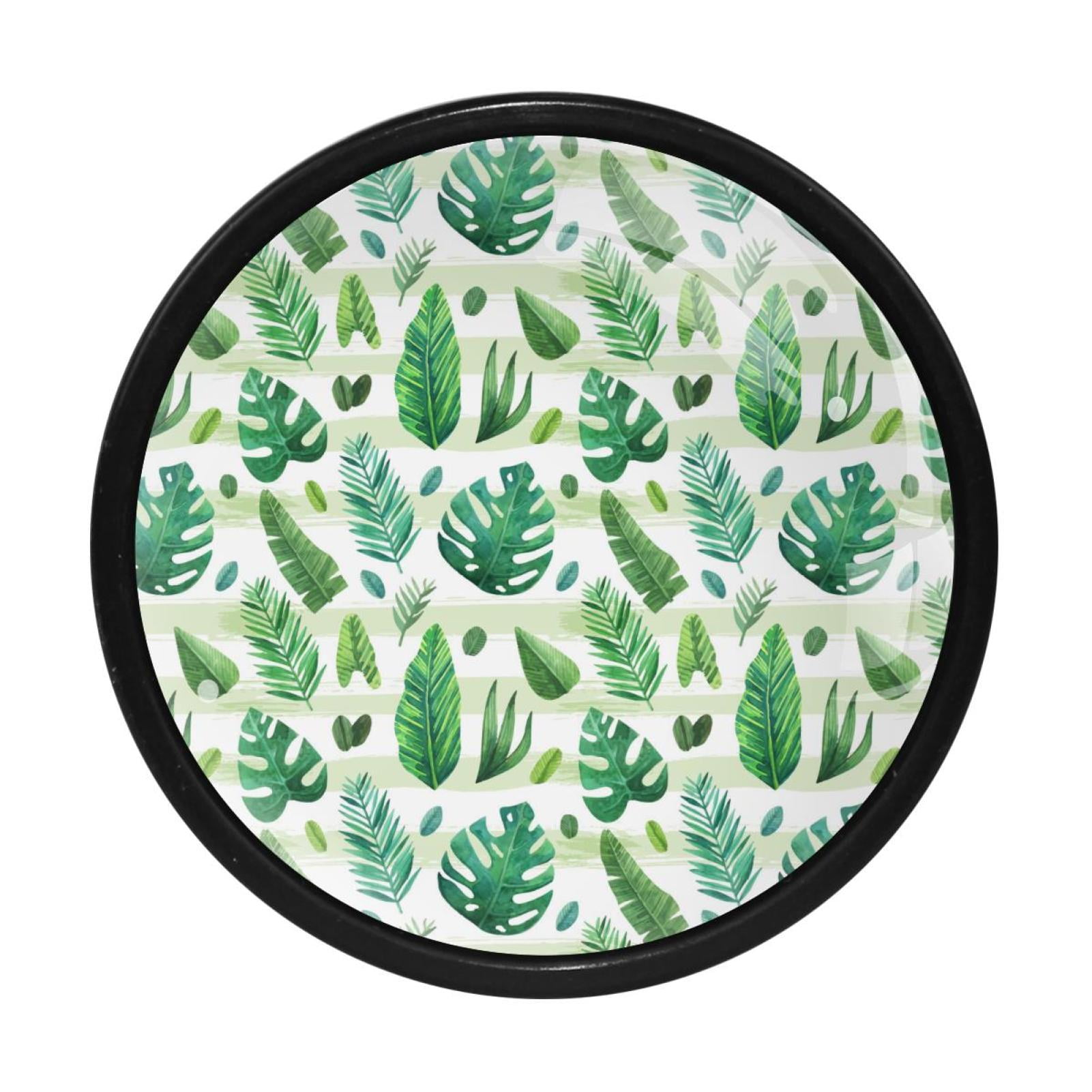 4 Pcs Leaves Knobs for Kitchen Cabinet Cupboard Dresser Bookcase Drawer ...