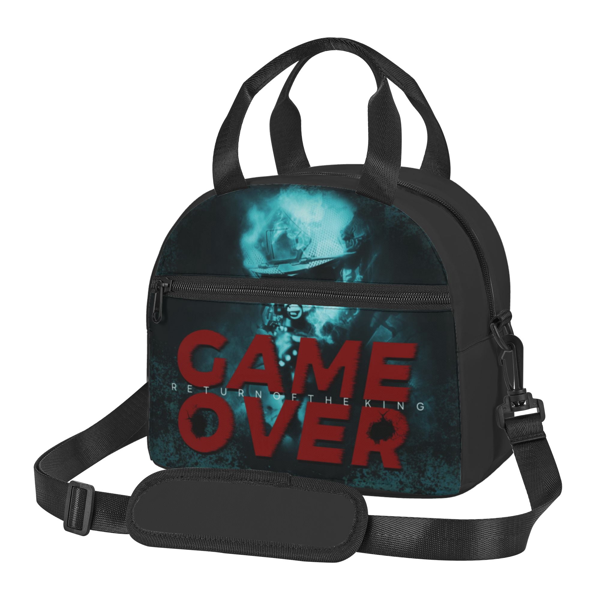 DouZhe Lunch Bags for Women and Men, Games Area Game Over Prints ...