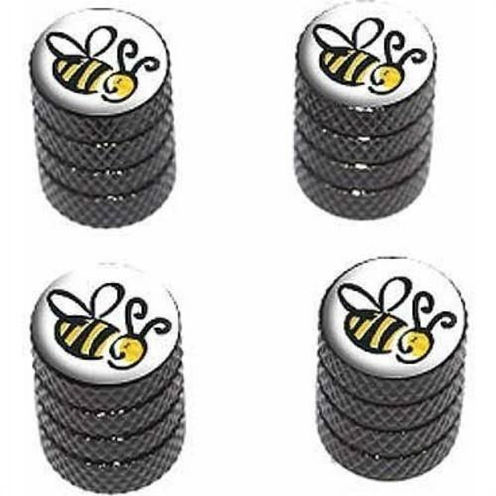 Bumble Bee Tire Rim Wheel Aluminum Valve Stem Caps, Multiple Colors ...