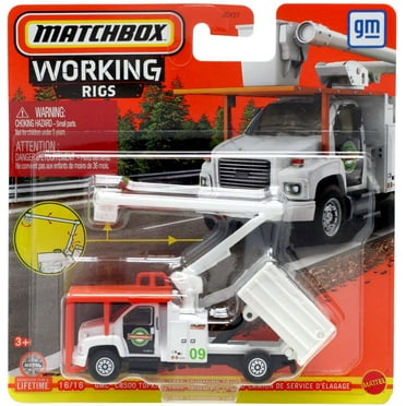 Matchbox Working Rigs Metal Vehicle - GMC C8500 Topkick Trimmer Tree ...