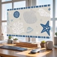 Blue Coastal TV Dust Cover,Stretchable TV Screen Desktop Computer ...