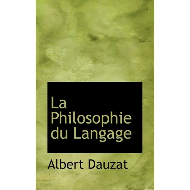 La Philosophie Du Langage - Walmart.com - Walmart.com La Philosophie Du Langage - Walmart.com - Walmart.com