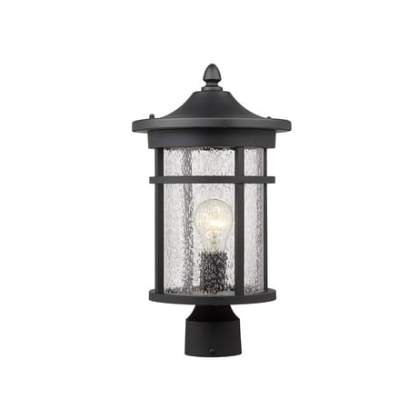 Bestshared Outdoor Post Light, 16" Height Exterior Post Lighting ...