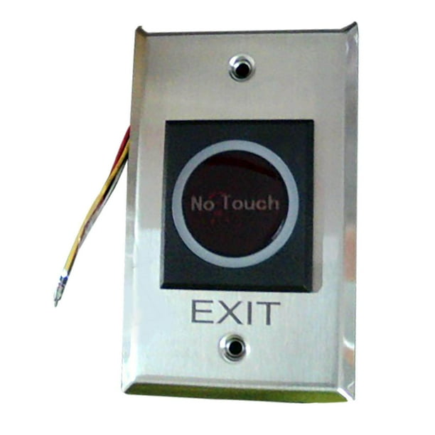 pitrice Infrared Exit Release Switch for Door Access Control with LED ...
