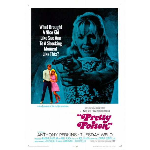 Pretty Poison - movie POSTER (Style B) (27" x 40") (1968) - Walmart.com