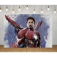 Iron Man party backdrop, 60x40 inches, perfect for decorating an Iron ...