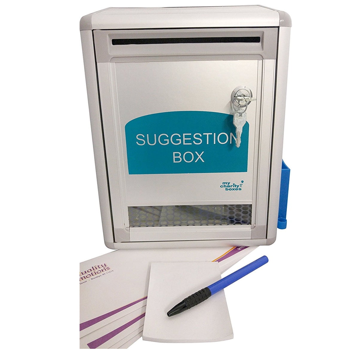 My Charity Boxes ~ Aluminum Suggestion Box ~ Donation Box ~ Mail Box ...