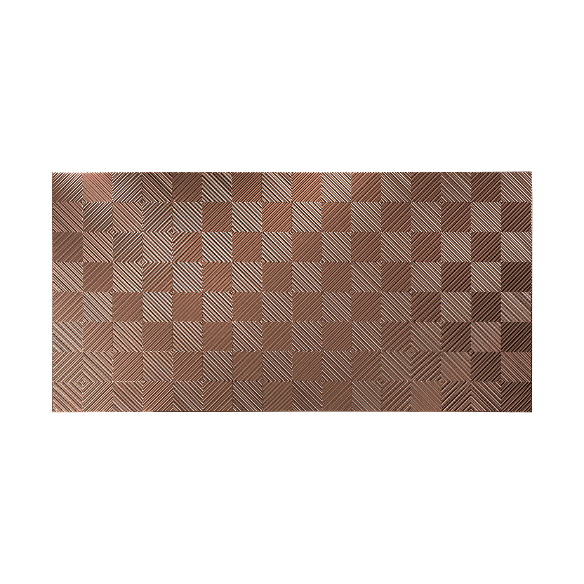 Fasade - Quattro Argent Copper Decorative Wall Panel - Fast and Easy ...